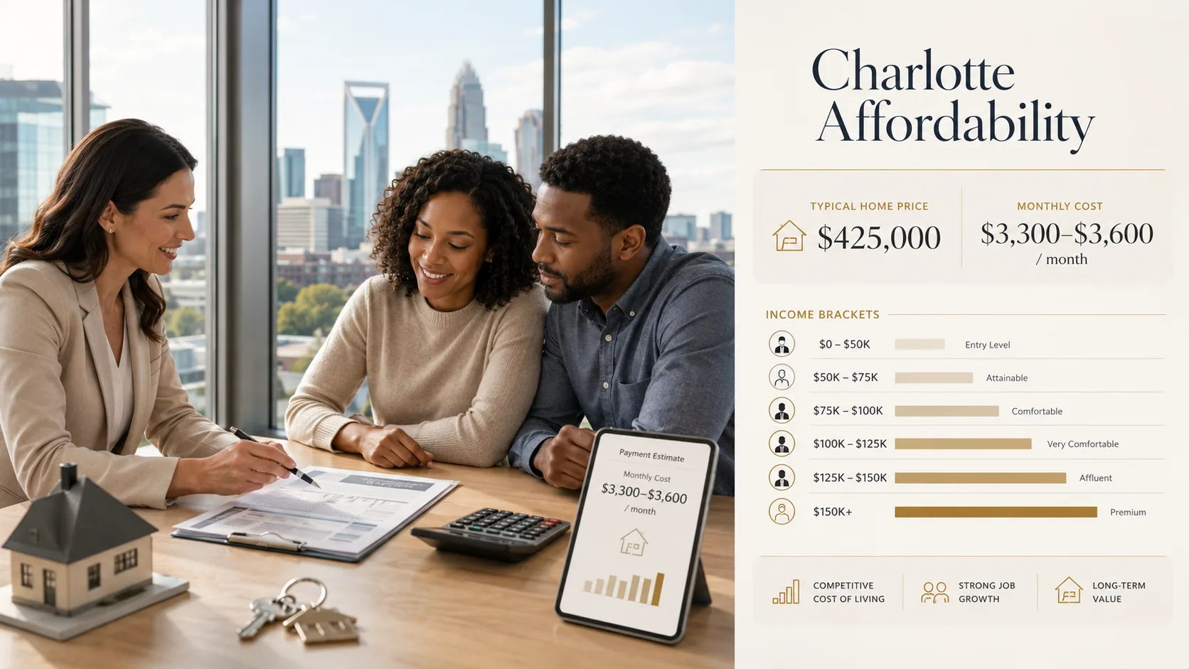 Charlotte, NC home affordability